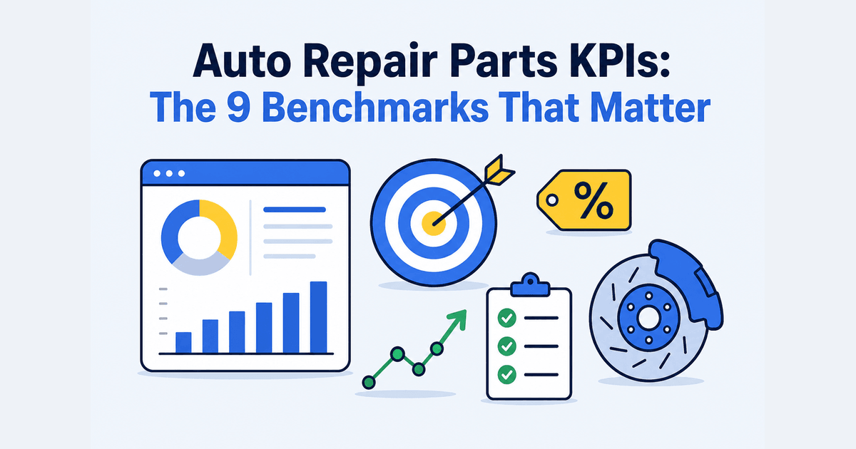 Auto Repair Parts KPIs: The 9 Benchmarks That Tell You If Your Margin ...